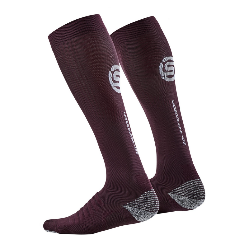 SKINS SERIES-3 Performance Socks - Burgundy | The Soccer Shop